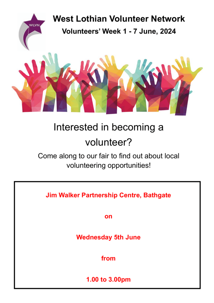 West Lothian Volunteer Network Fair - Voluntary Sector Gateway West Lothian