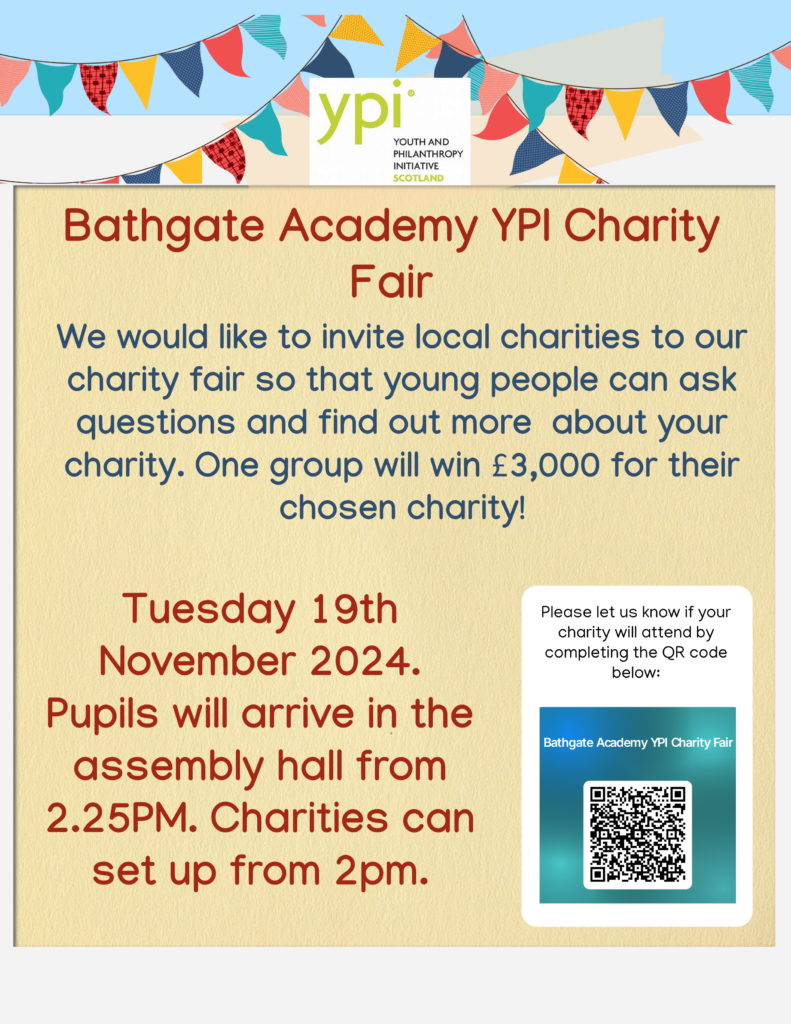 Bathgate Academy Invites Local Charities to Participate in YPI Scheme ...