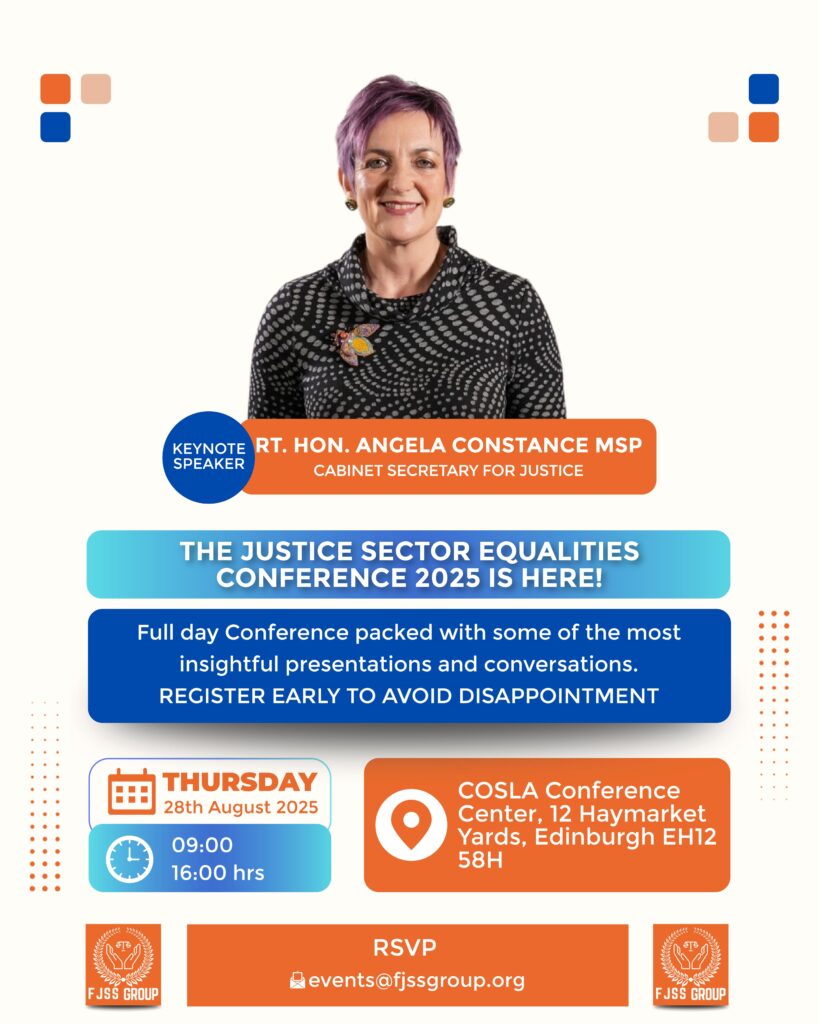 The Justice Sector Equalities Conference 2025 is Coming Soon ...